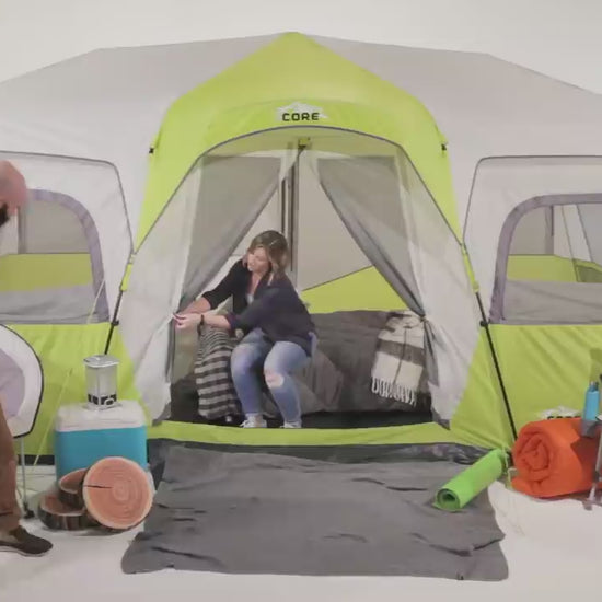 CORE 12 Person Instant Cabin Tent 18' x 10' – outdoorlife.ae